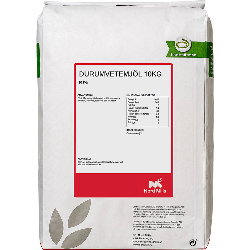 Durumvetemjöl | Lantmännen Cerealia